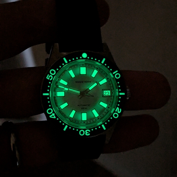 seestern | Accessories | Seestern Automatic Watch With Luminous Dial ...